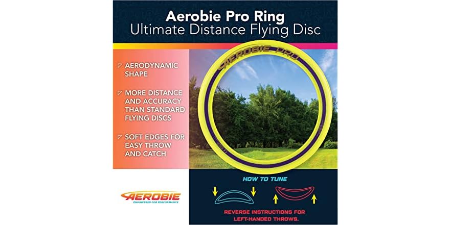 Aerobie 3-Piece Flying Ring Combo Pack