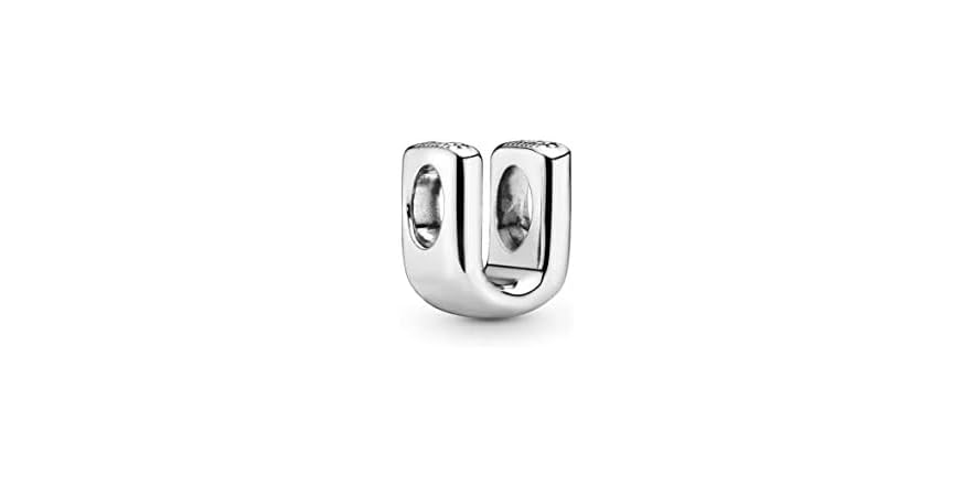 PANDORA Letter U Charm, 797475