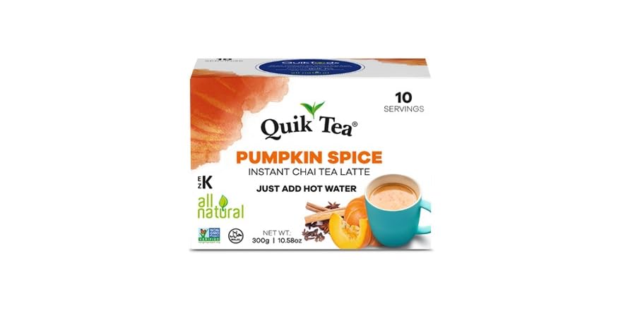 Quik Tea Chai Tea Latte 6 Pack - Sweetened Variety Pack
