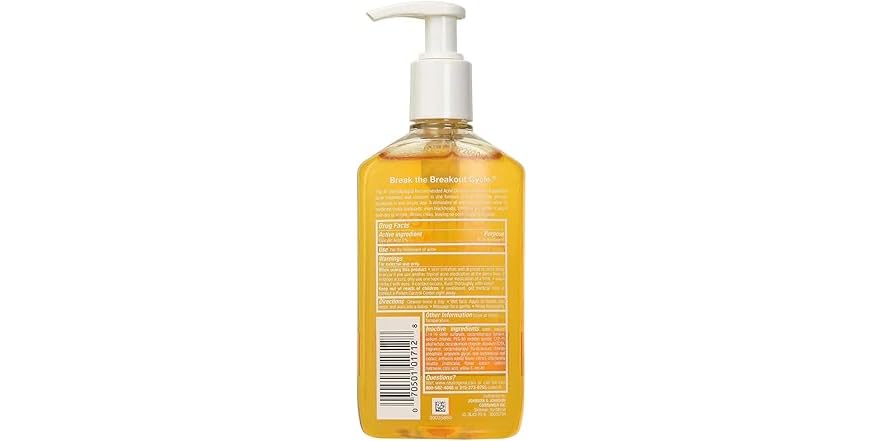 Neutrogena Acne Wash 9.1 Ounce Pump (269ml)