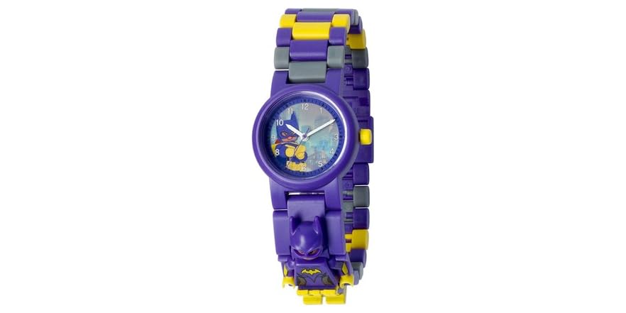 Lego Batman Batgirl Kids Buildable Watch