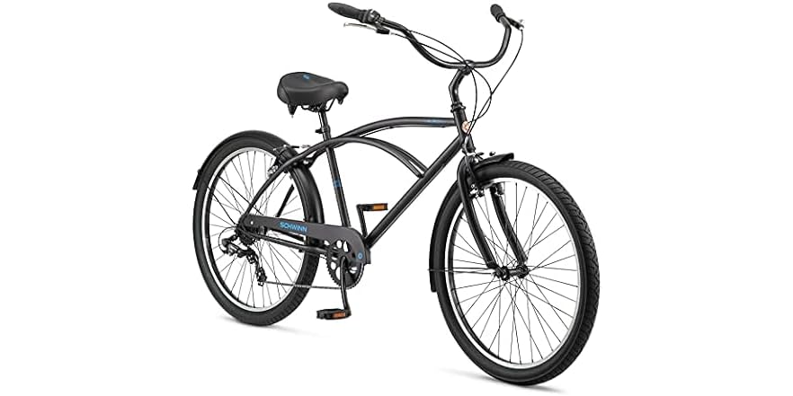 Schwinn Huron Adult Cruiser Bike 26-In 7-S
