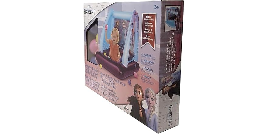 Frozen 2 Ball Pit Playland, 1 Inflatable