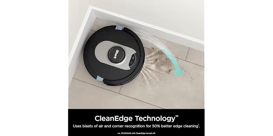 Shark RV2502AE AI Ultra Robot Vacuum with XL HEPA Self-Empty Base, Bagless