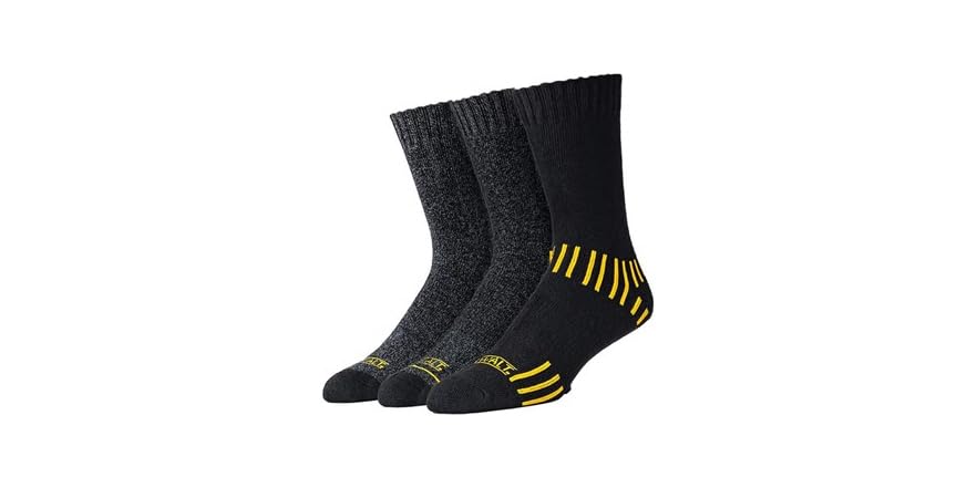 DeWalt 6-Pairs Cotton Blend Work Socks