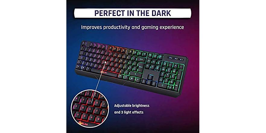 KLIM Chroma Wireless Gaming Keyboard