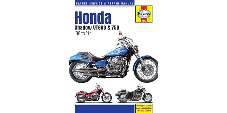 Haynes M2312 Honda Shadow VT600 and VT75