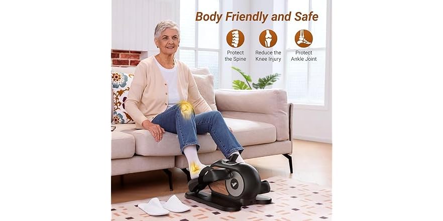 MERACH Under Desk Elliptical