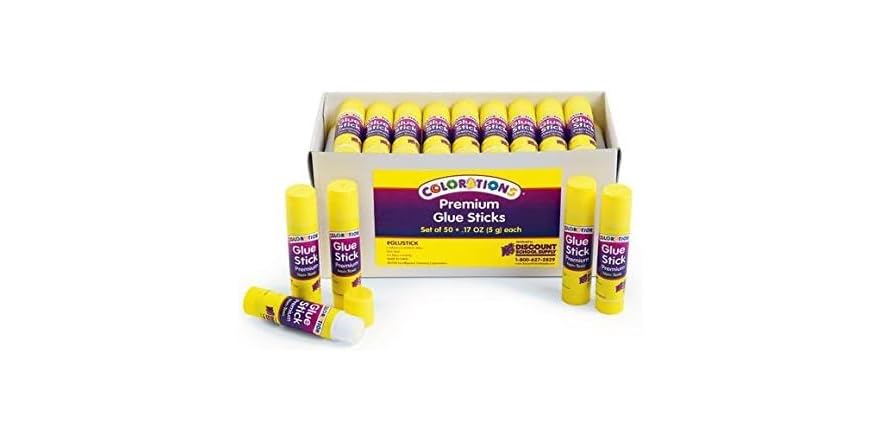 Colorations Washable Glue Sticks