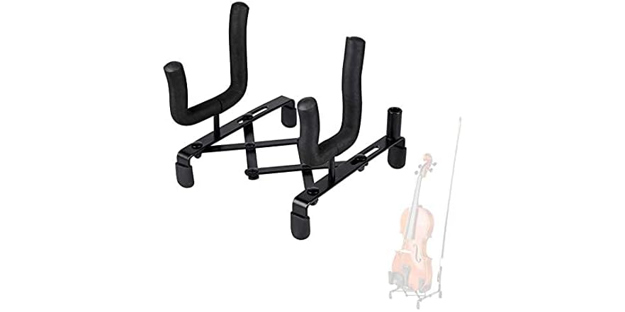 Foldable Violin Stand with Bow Holder