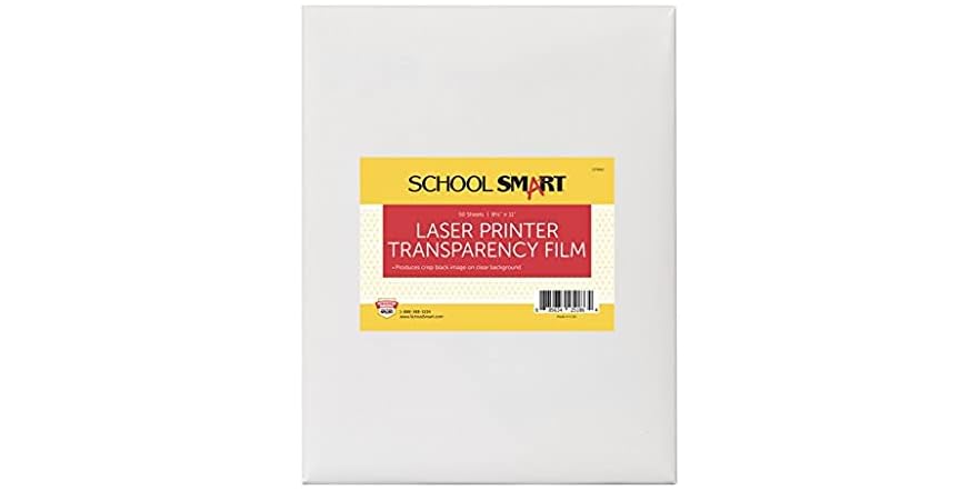 Laser Transparency Film 50-Pack