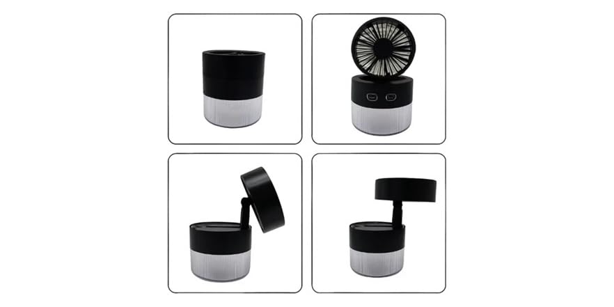 Mist Cooling Fan Compact Desktop Fan