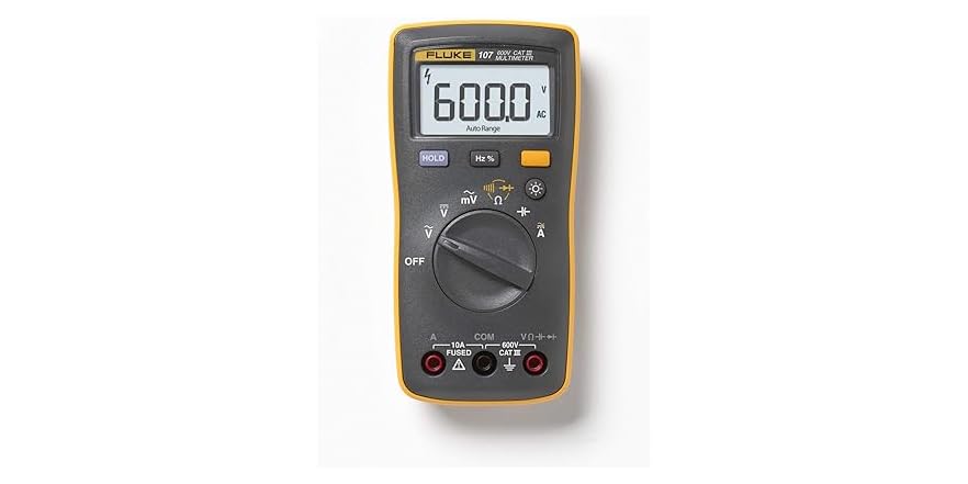Fluke 107 Digital Multimeter, Gray