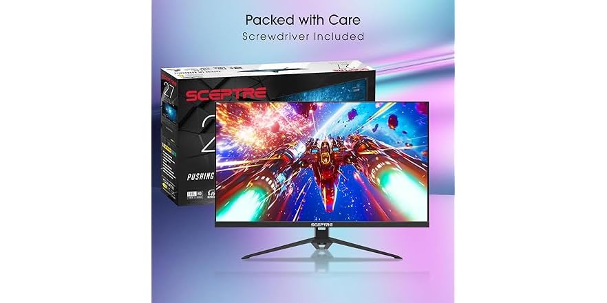 Sceptre 27" FHD IPS 180+Hz 1ms Gaming Monitor