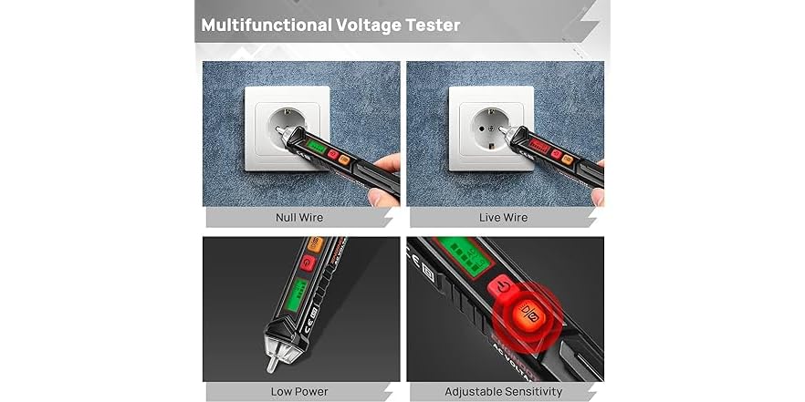 ENGiNDOT Non-Contact Dual Range Voltage Tester