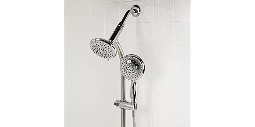 Glacier Bay 5-Spray Wall Bar Shower Kit