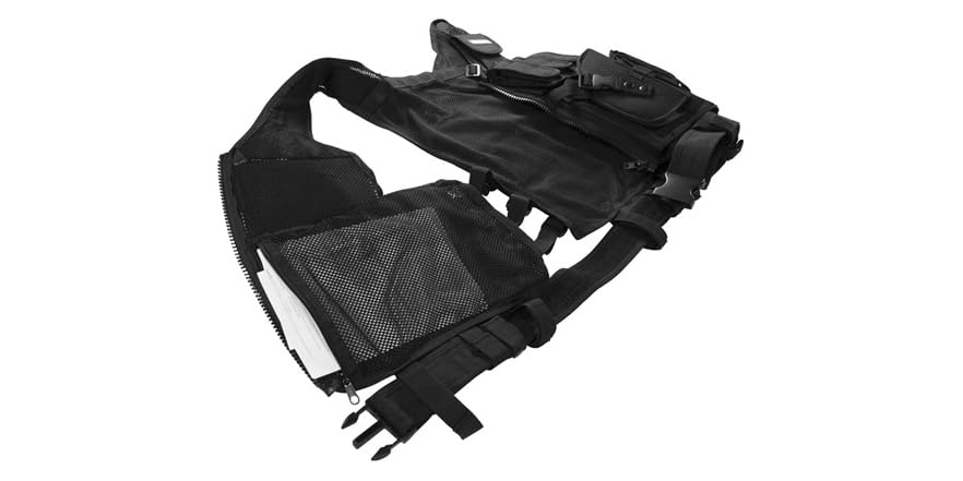 VX-200 Left Hand Tactical Vest, Black