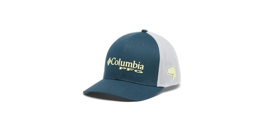 Columbia Unisex PFG Logo Mesh Ball Cap FlexFit