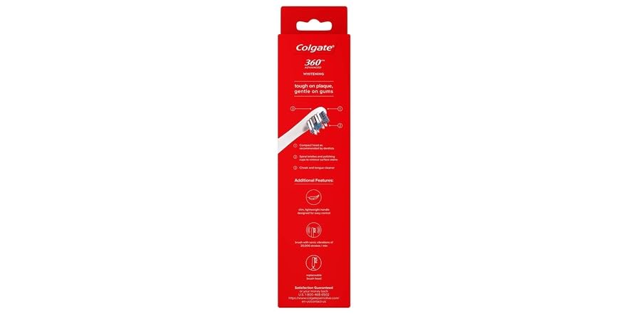 Colgate 360 Electric Toothbrush, 4 Pack