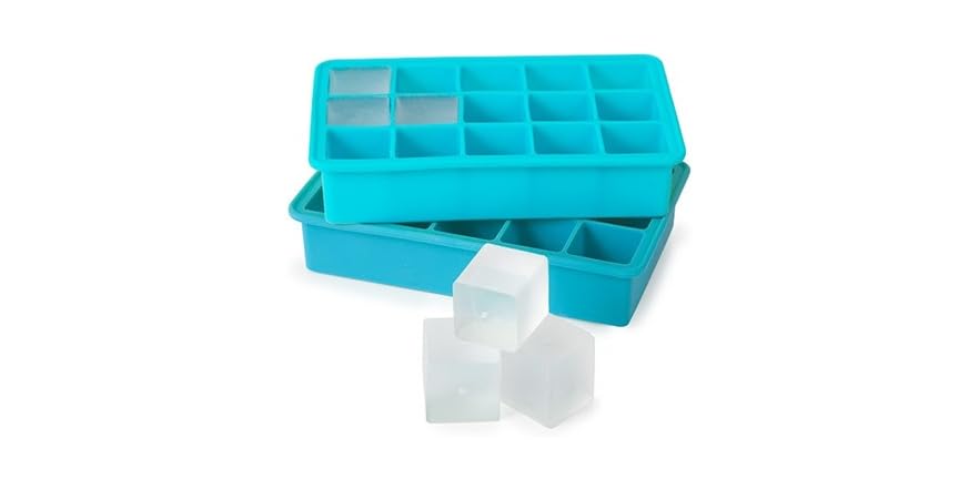15 Cubes Ice Tray Set of 2