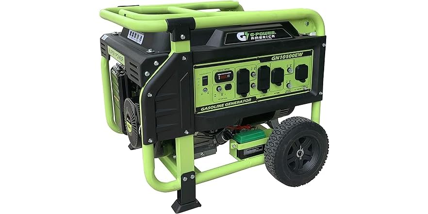 Green Power America 10500W Gas Generator