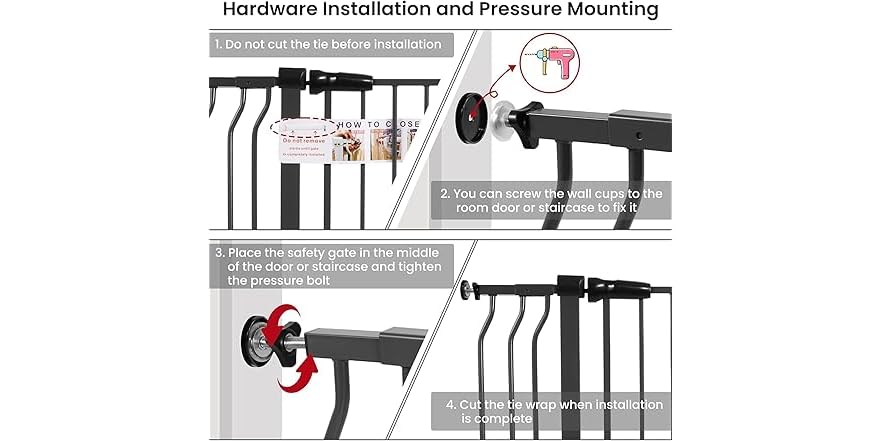 BalanceFrom Walk-Thru Safety Gate