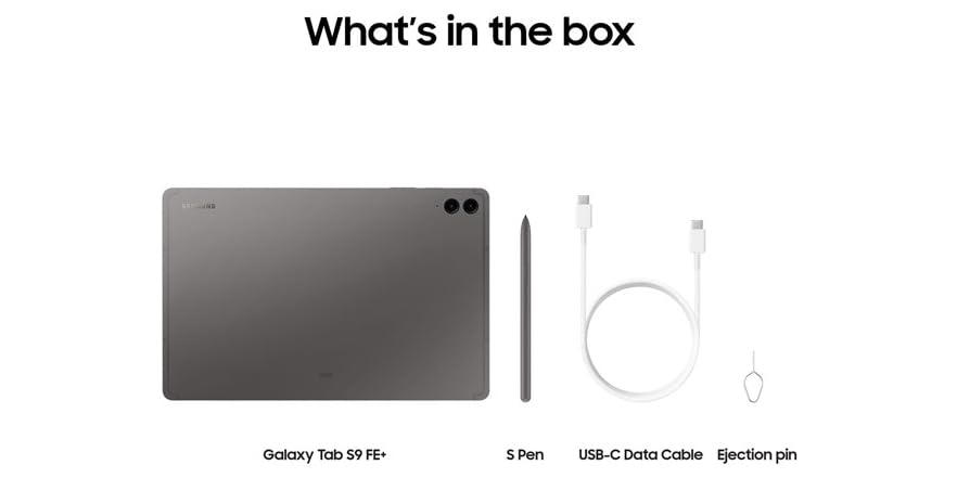 Samsung Galaxy Tab S9 FE+ Plus 12.4” Tablet (Open Box)