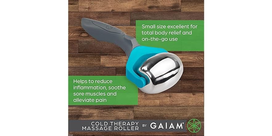 Gaiam Restore Cold Therapy Massage Roller