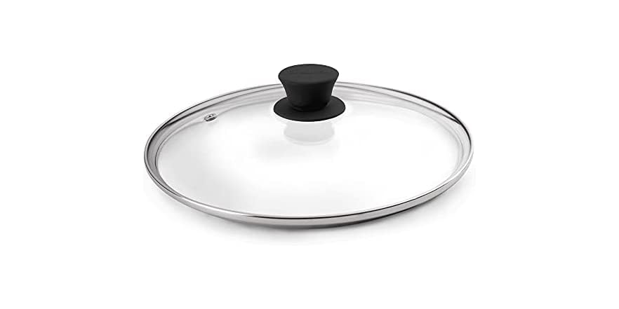 Cuisinel 10" Universal Round Glass Lid w/ Steam Hole (Open Box)