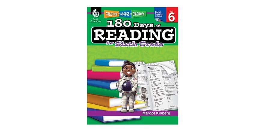 180 Days of Reading for Sixth Grade (180 Days of Practice)