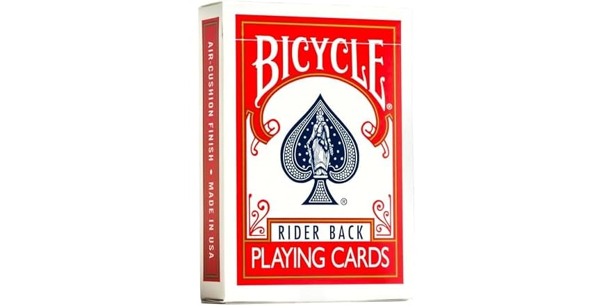 Bicycle Rider Back Index Playing Cards