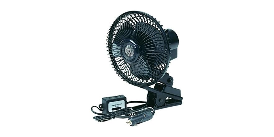 Hopkins Go Gear 12 Volt Oscillating Fan