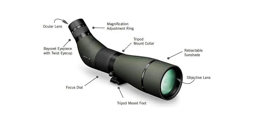 Vortex VORTEX V500 Vortex Optics Viper HD Spotting Scope (Open Box)