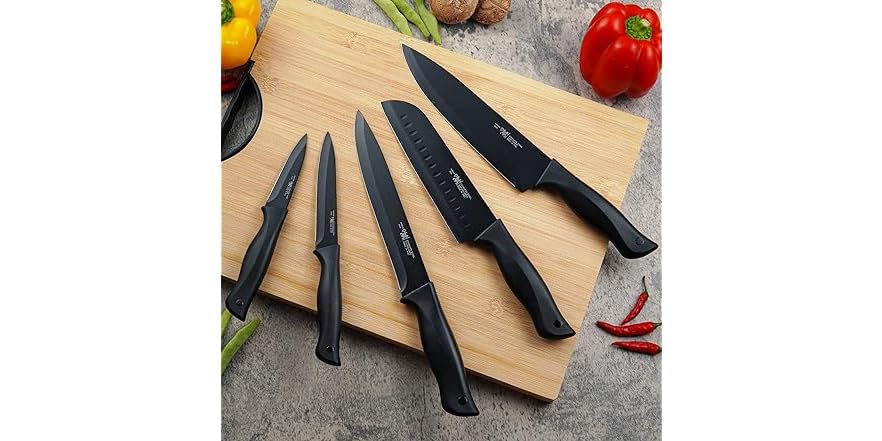 All-In-One Kitchen Knife Set, 15-Piece