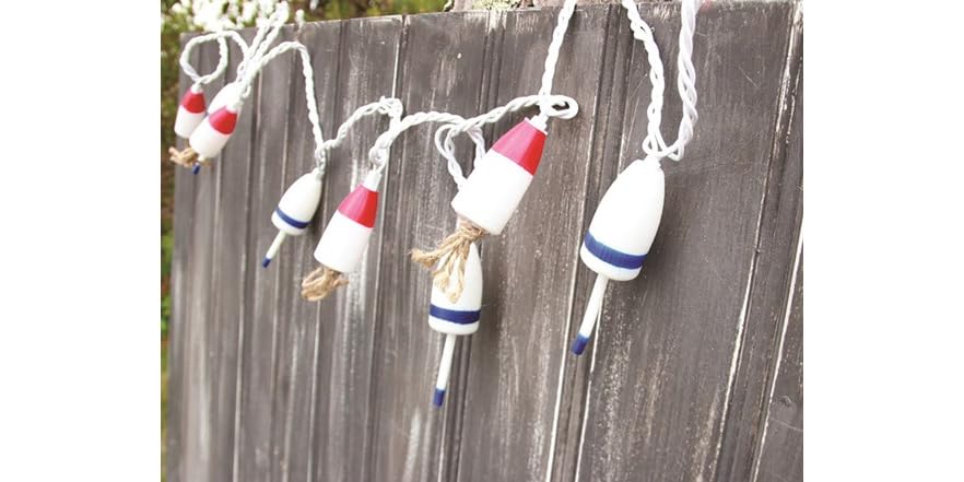 Buoy Shaped String Lights 10 Count