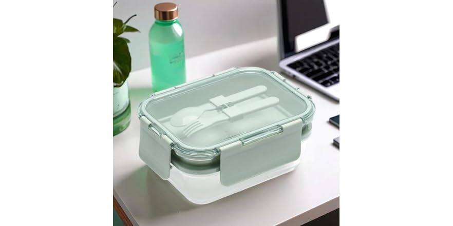 Lexi Home 4-in-1 Double Layer Bento Box