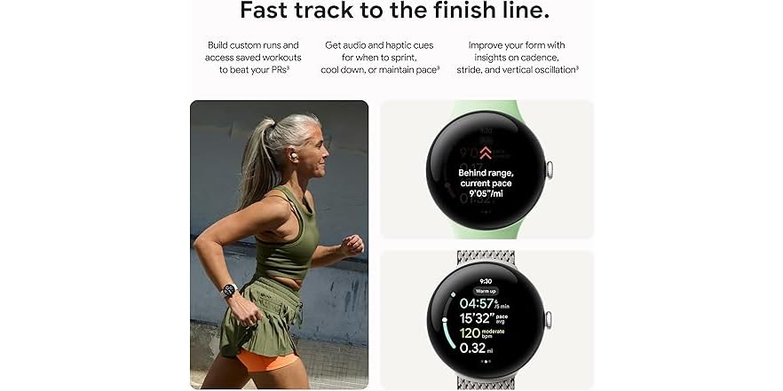 (NEW) Google Pixel Watch 3 (2024 Model) (LTE) (Open Box)