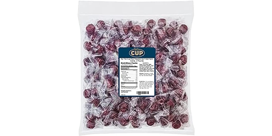 Red Raspberries Filled Hard Candy