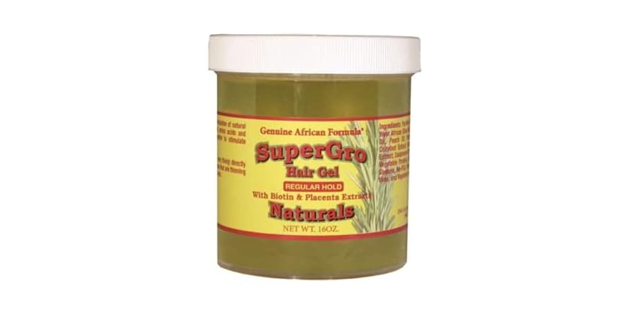 African Formula Super Grow Hair Gel Regular Hold 16oz