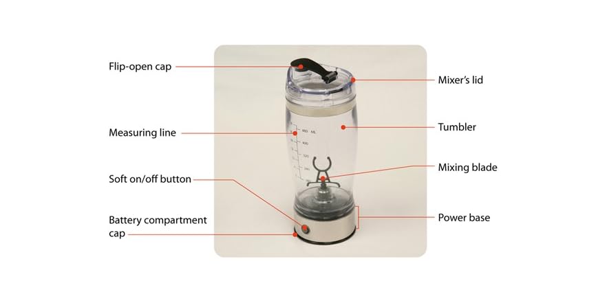 Power Cyclone Mixer Bottle