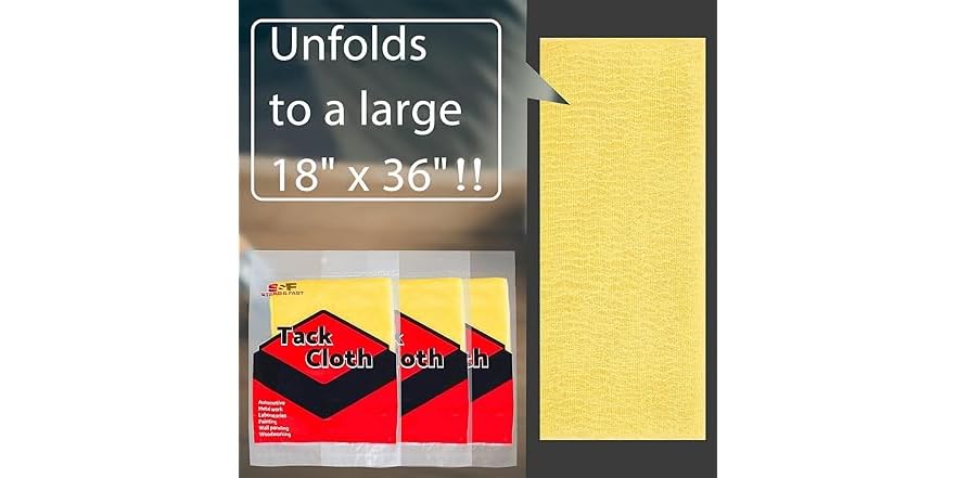 12 Pack Painters Tack Cloths