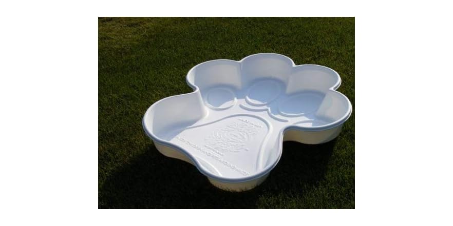 One Dog One Bone Paw Shaped Dog Pool