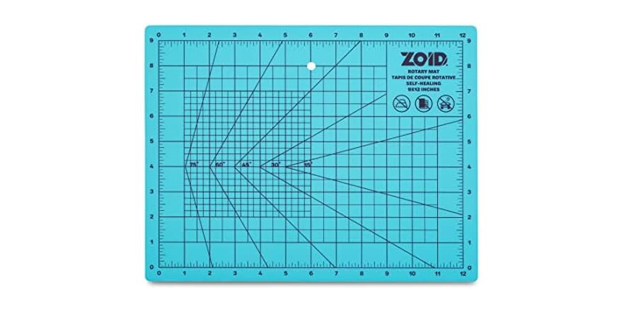 Zoid 9" x 12" Self-Healing Cutting Mat