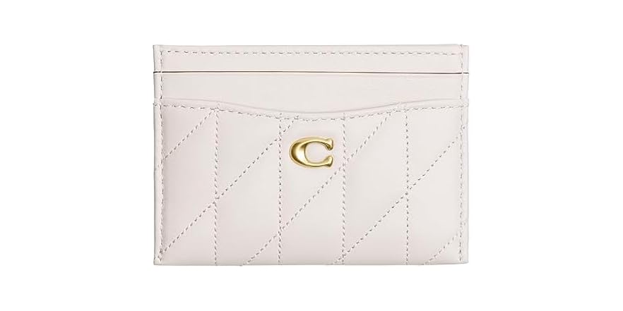 Coach Women's Quilted Pillow Leather Essential Card Case