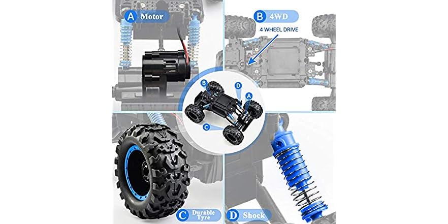 NQD Trucks Monster RC Car