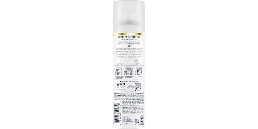 2 Pack Dove Dry Shampoo 2 Count 7883