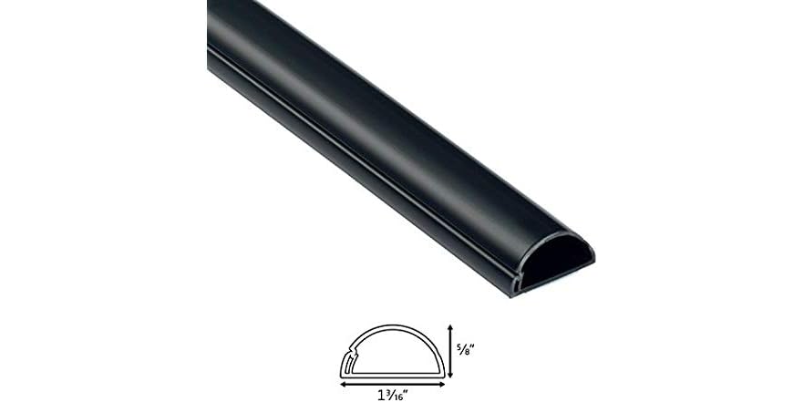 D-Line Medium Cable Raceway Kit 13 Feet