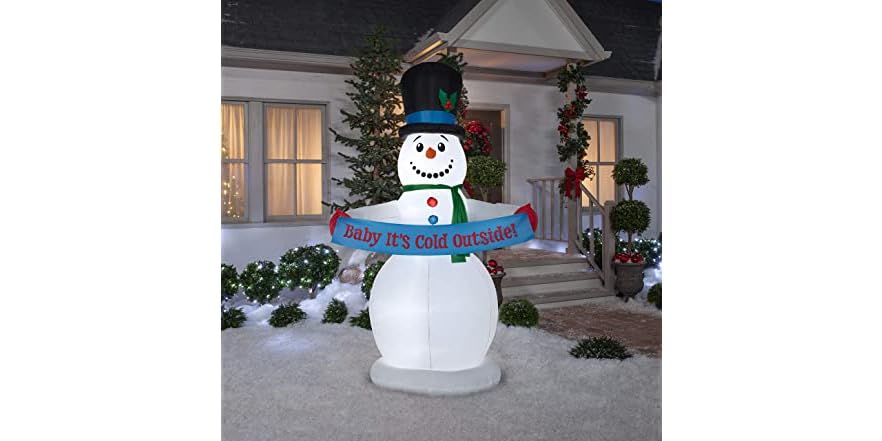 Gemmy Inflatable 8ft Snowman