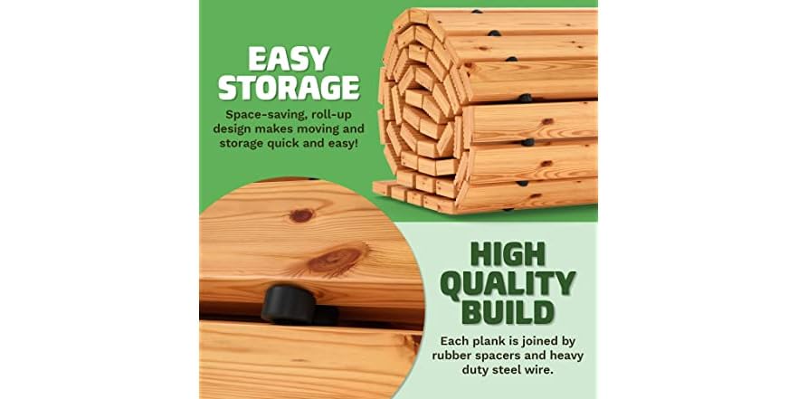 Roll-Out Garden Pathway