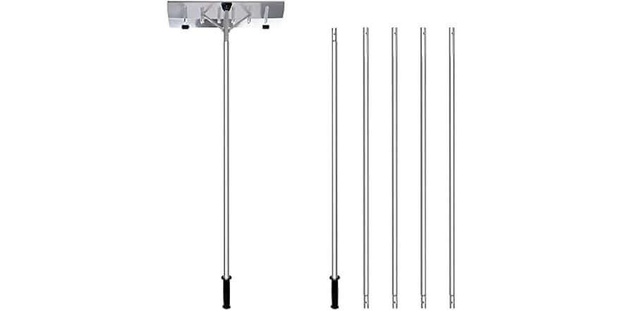 Gardenised Quickway Snow Rake Shovel